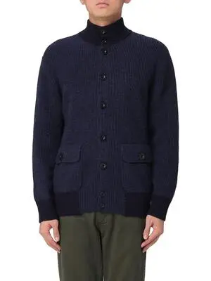 BALLANTYNE Buttoned Sweater - Blue