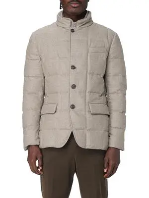 FAY Quilted Jacket - Brown