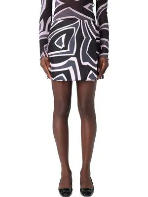 Emilio Pucci Printed Skirt - Black