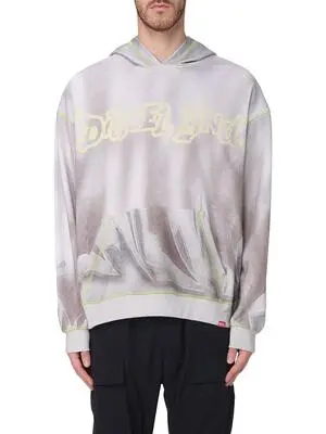DIESEL Printed Sweatshirt - Grey