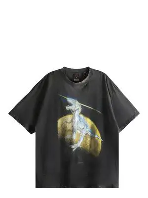 SAINT MXXXXXX Sorayama T-rex T-shirt - Black