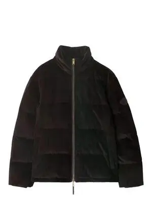 Burberry Corduroy Puffer Jacket - Brown