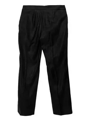 Luisa Spagnoli Pleated Trousers With Pockets - Black