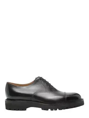 John Lobb Council Leather Oxford Shoes - Black