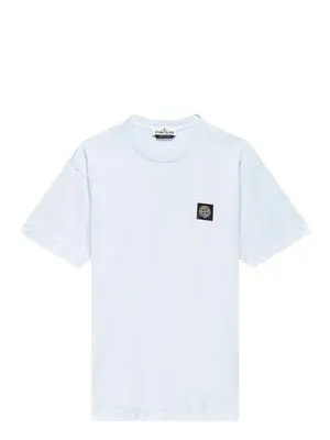 Stone Island Patch Logo T-shirt - Blue