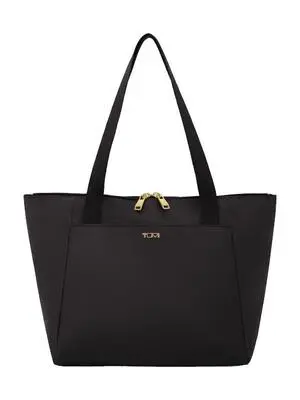 Tumi Small Nylon Tote - Black/gold