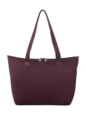 Tumi Small Nylon Tote - Wine