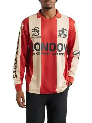 SANTO STUDIO X Miguel Harichi London Club Johnny Collar Jersey - Cream