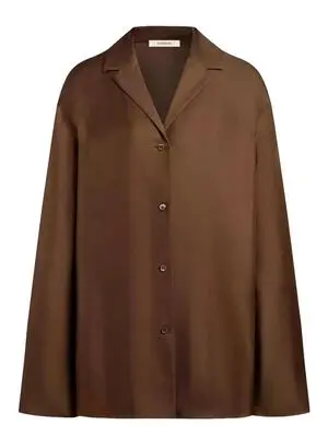 12 STOREEZ Button-down Shirt - Brown