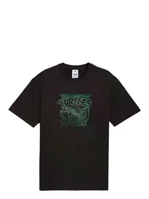 PUMA X Tmnt Cotton T-shirt - Black