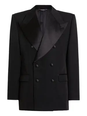 Dolce & Gabbana Double-breasted Sicilia Jacket - Black