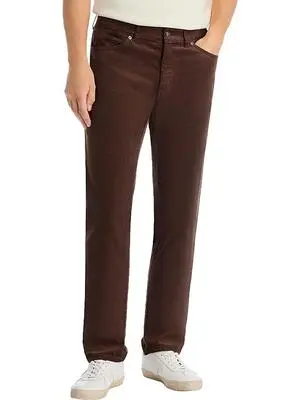 Peter Millar Superior Soft Corduroy Five-pocket Pants - French Press