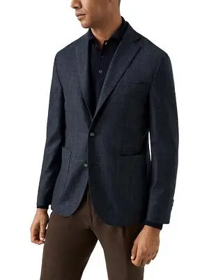 ETON Relaxed Fit Soft Wool Jacket