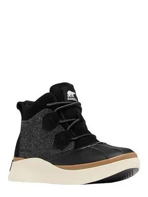 Sorel Out N About Iv Classic Ankle Boots - Black/chalk
