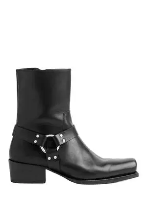Dsquared2 Harness Detail Boots - Black