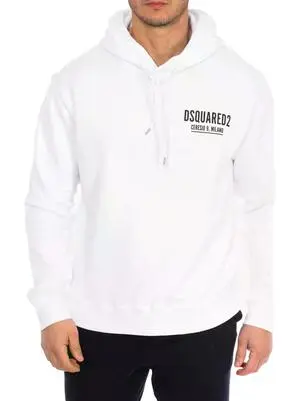 Dsquared2 Logo-print Hoodie - White