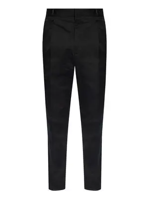 Dsquared2 Pleated Tapered Trousers - Black