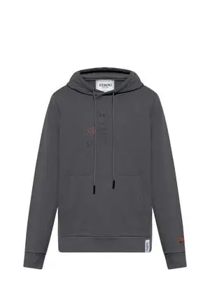 Iceberg Hooded Sweatshirt - Grey