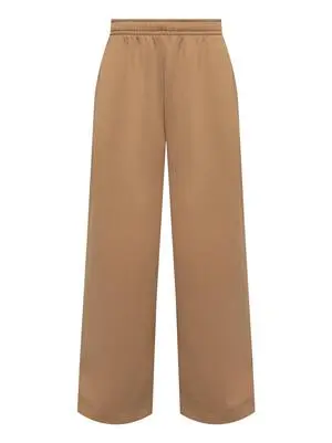 Lacoste Wide-leg Sweatpants - Beige