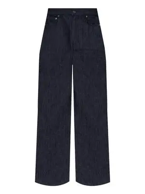 Lacoste Straight-leg Jeans - Navy Blue