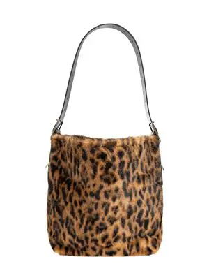Zadig&Voltaire Animal Print Bucket Bag - Brown