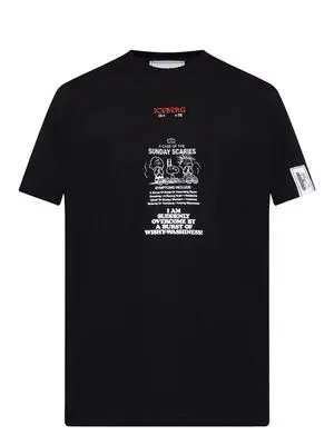 Iceberg T-shirt With Print - Black