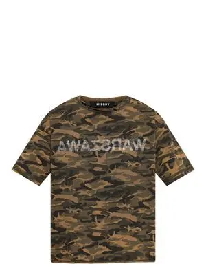 MISBHV Camo Print T-shirt - Brown