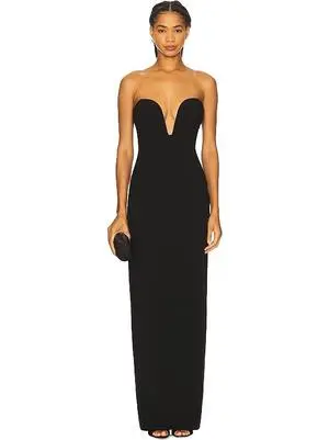 LOVERS AND FRIENDS Laveau Gown - Black