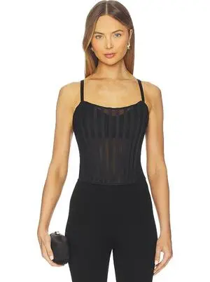 Nbd Maria Corset Top - Black