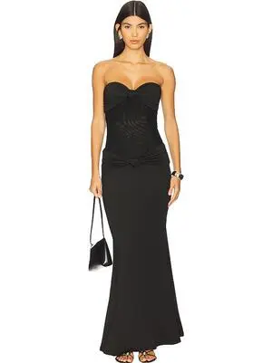 Superdown Dianah Maxi Dress - Black