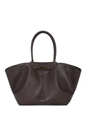 DEMELLIER New York Handbag Espresso Lizard Effect