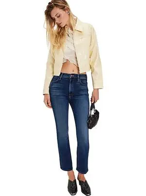 MOTHER The Hustler Ankle Flare Jeans - Taking Chances