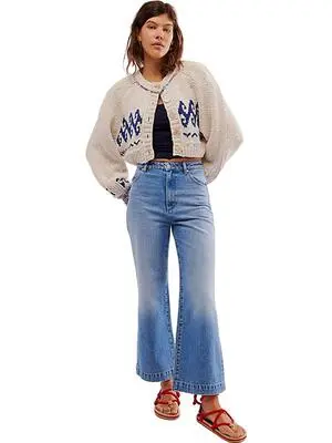 Rolla's Sailor Scoop High-Rise Flare Jeans Carla