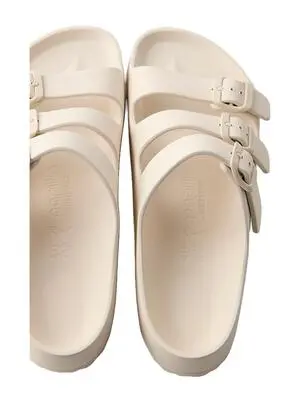 BIRKENSTOCK Florida Platform EVA Sandals Eggshell