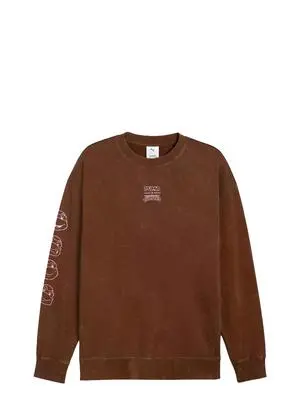 PUMA X Tmnt Graphic Crew-neck Sweatshirt - Brown