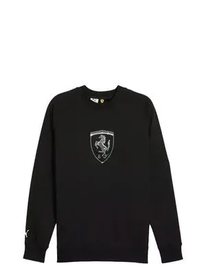 PUMA X Scuderia Ferrari Race Big Shield Sweatshirt - Black