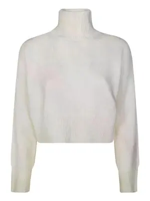 DONDUP Roll-neck Sweater - White
