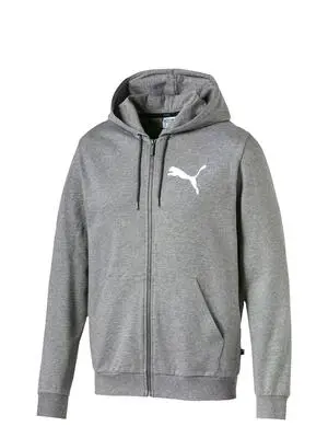 PUMA Printed Zip-up Hoodie - Grey