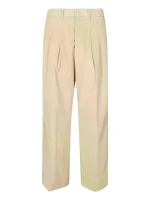 DONDUP Eloise Pleated Trousers - Neutrals