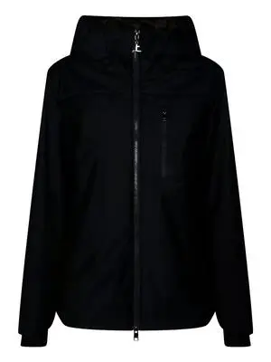 ON THE BUND Zip-Up Hooded Jacket
