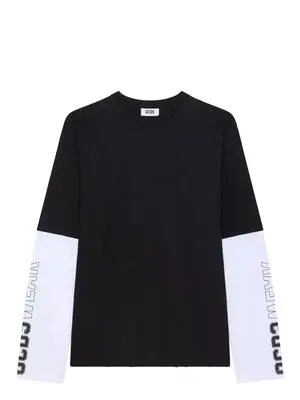 Gcds Long Sleeve T-shirt - Black