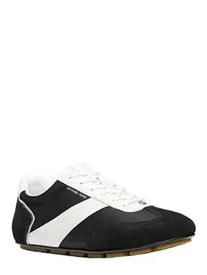 Michael Kors Susie Mixed-media Sneakers - Black