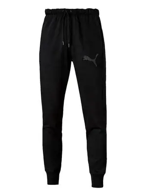 PUMA P48 Core Fleece Track Pants - Black