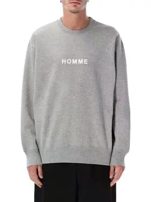 Comme Des Garçons Homme Crew-neck Sweatshirt - Grey