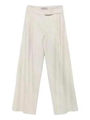 D.EXTERIOR Pleated Trousers