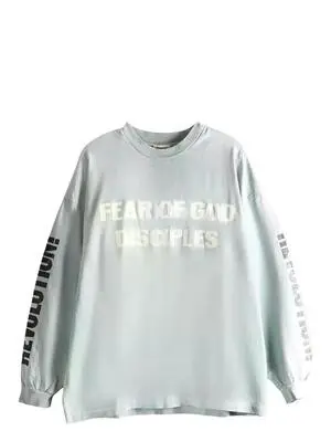 Fear Of God Relaxed Disciple Long-sleeve T-shirt - Blue
