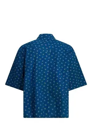 Kapital Floral-print Shirt - Blue