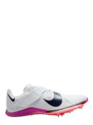 Nike Long Jump Elite Athletic Sneakers - White/bright Crimson/obsidian