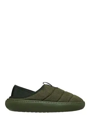 CROCS Classic Vegan Suede Moc - Army Green