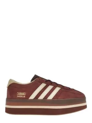 Adidas Gazelle Stack Sneakers - Fox Brown/orange Tint/gum